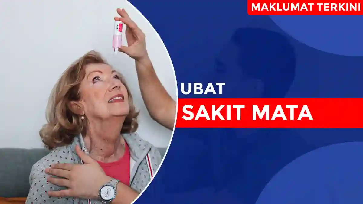 7 Ubat Sakit Mata Terbaik dan Paling Berkesan 2025