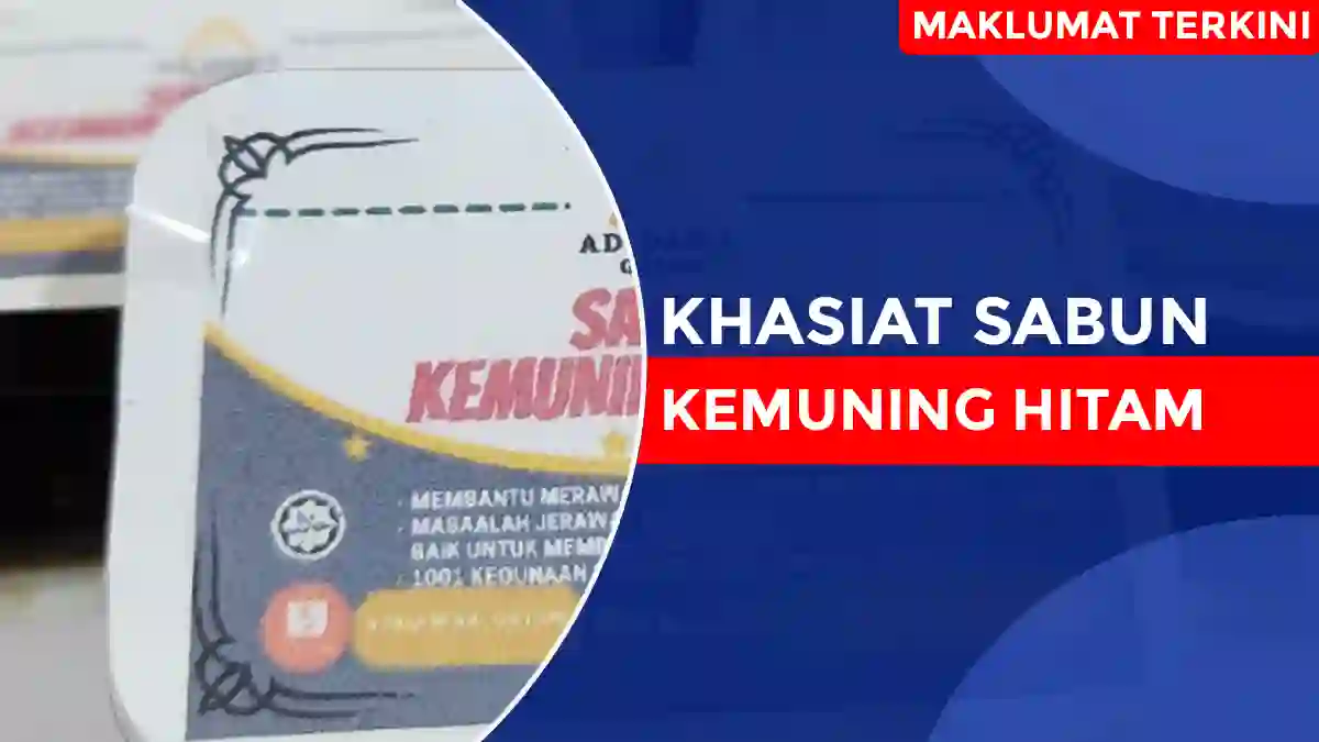 4 Khasiat Sabun Kemuning Hitam, Mesti Tahu!